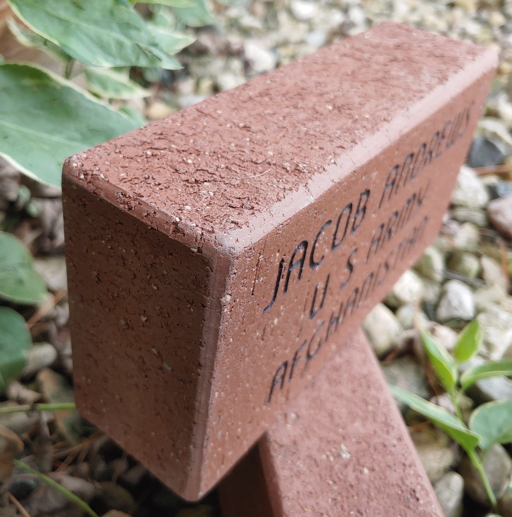 4x8 REAL CLAY BRICK Memorial Paver Personalized Fundraising | Etsy