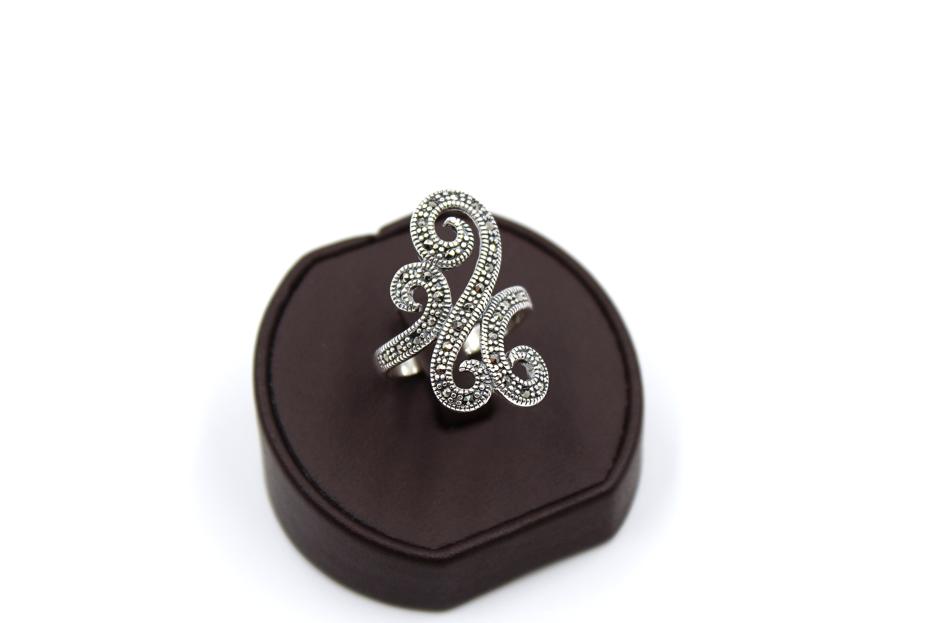 Scrollwork Jewelry Marcasite Jewelry Filigree Necklace | Etsy