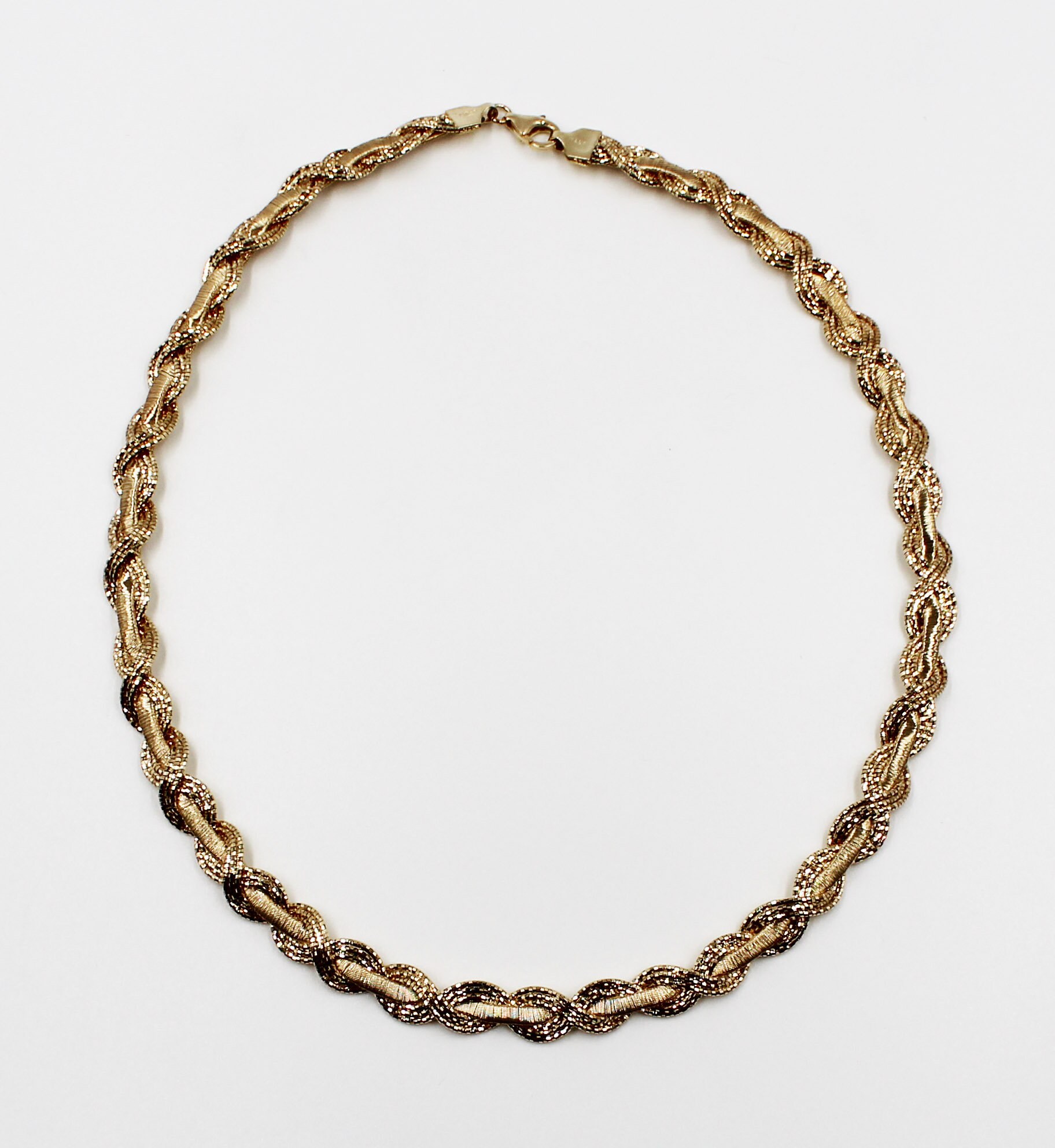 8mm Italian Style Chain Italian Style Necklace Omega Chain - Etsy