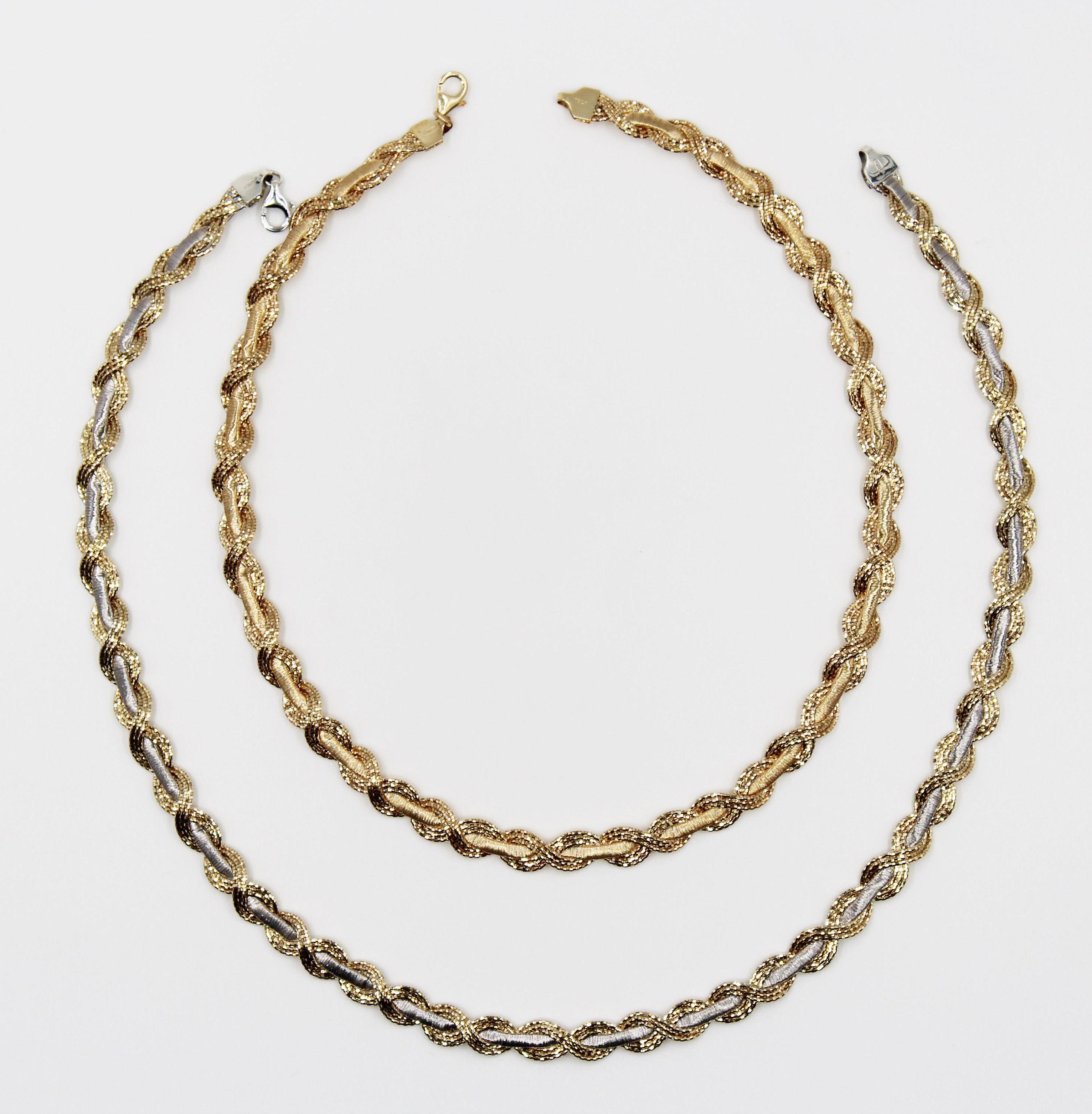 8mm Italian Style Chain Italian Style Necklace Omega Chain - Etsy