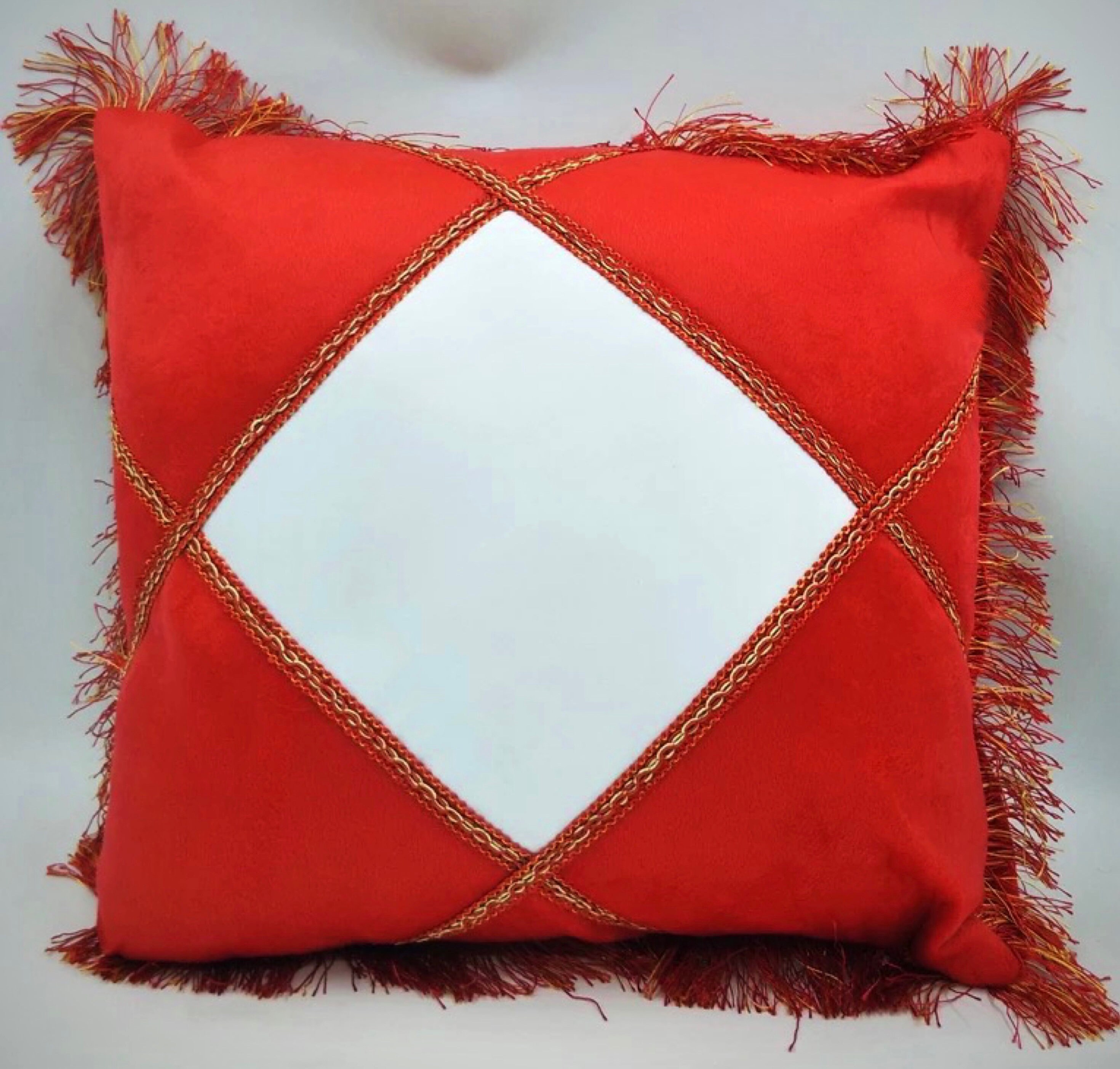 Red Decorative Pillow Cover Sublimation Blank - Etsy.de