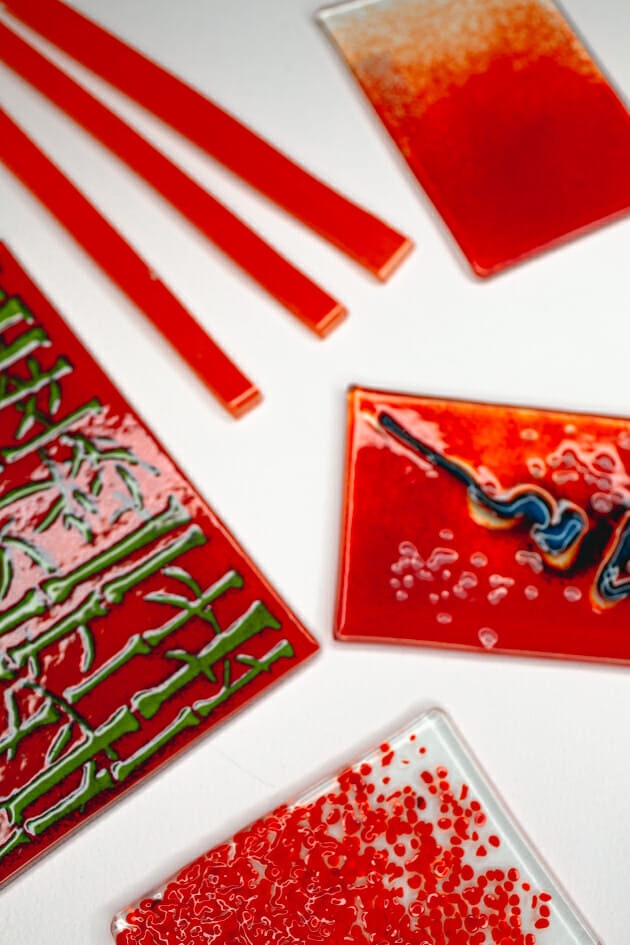 Float/window Glass Frit Colorant Opaque Orange Powder and Chunks for ...