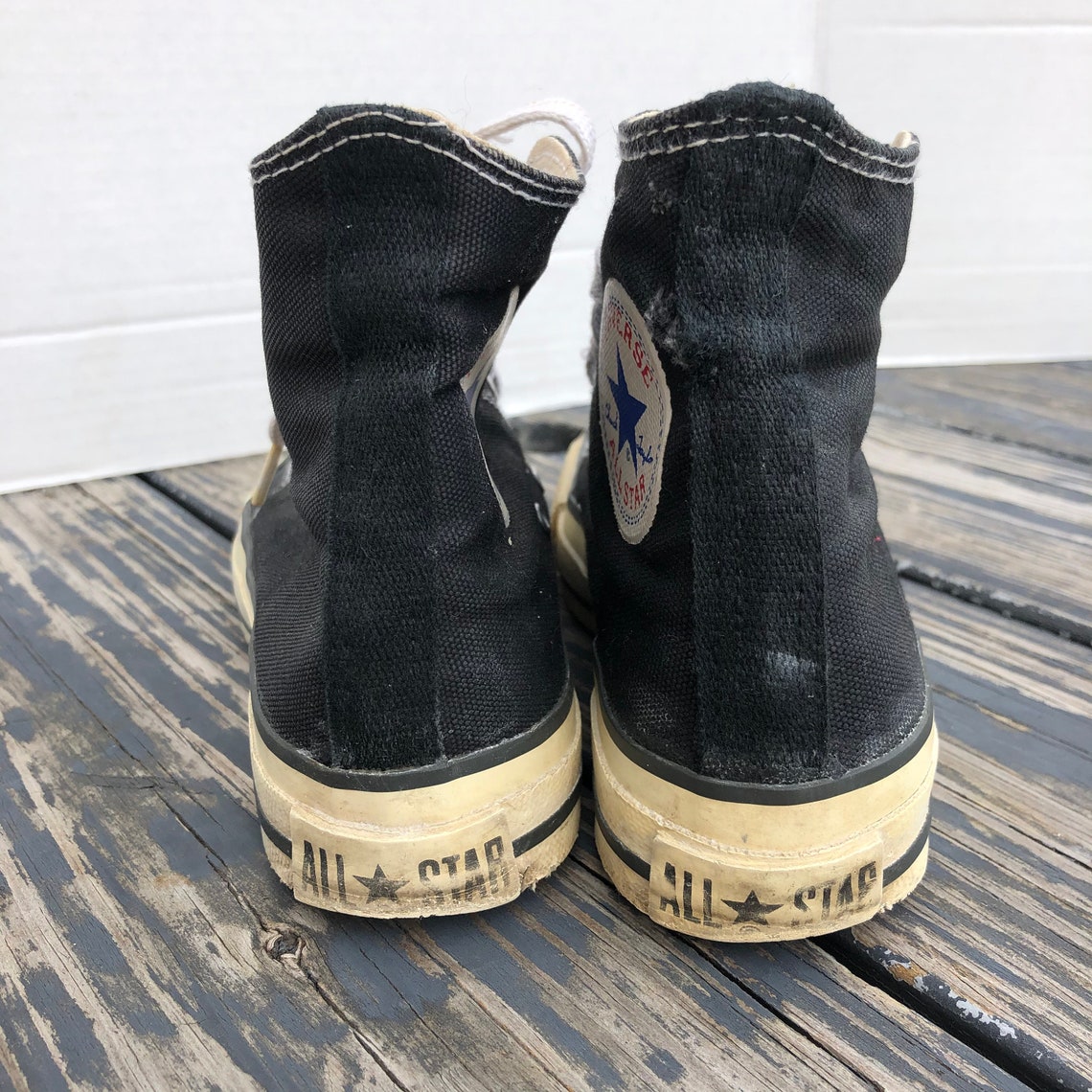 Vintage 80s RARE Made in Korea Converse Chuck Taylor All Stars Hi Top ...