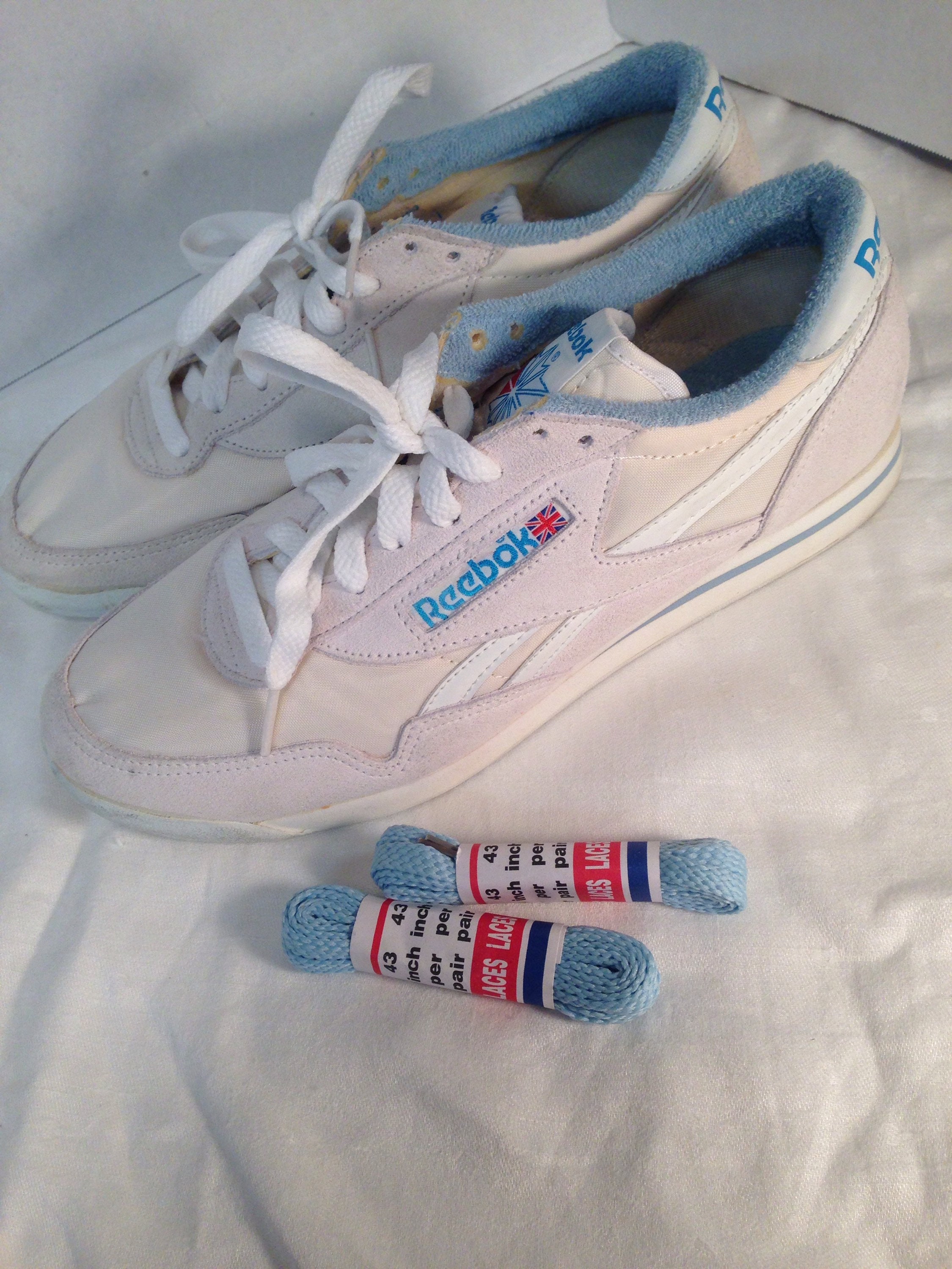 Vintage 1983 Reebok Energizer Classic Nylon and Suede Aerobic Sneakers ...