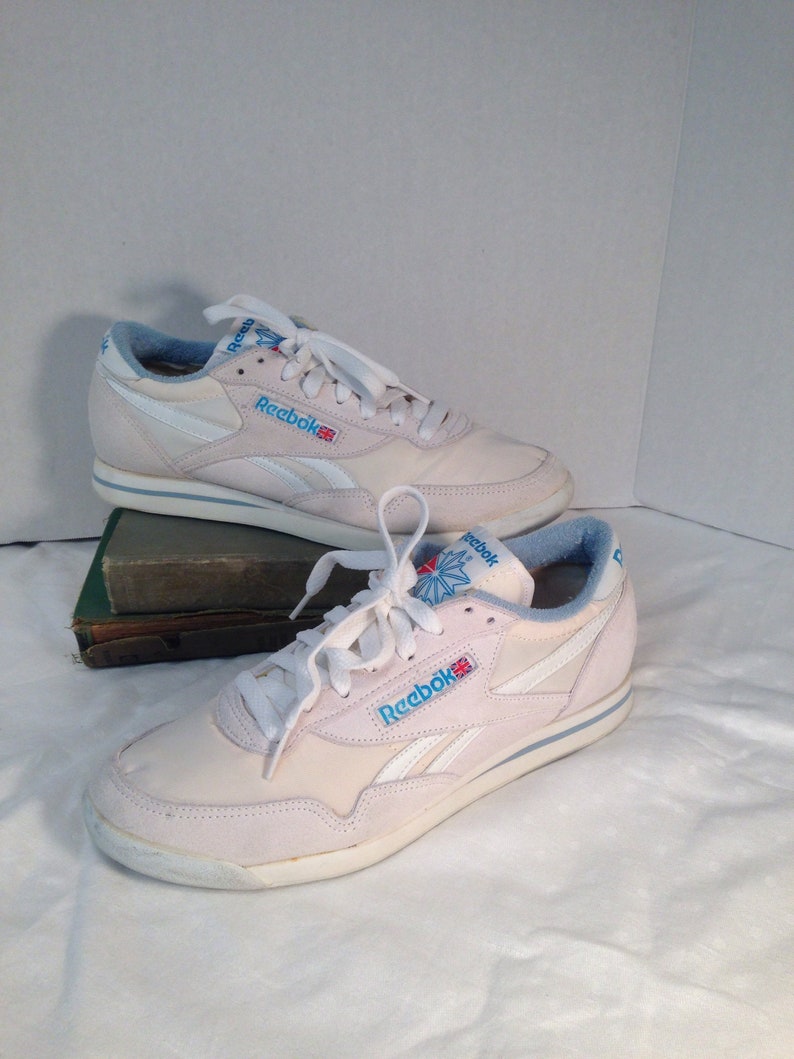 Vintage 1983 Reebok Energizer Classic Nylon and Suede Aerobic Sneakers ...