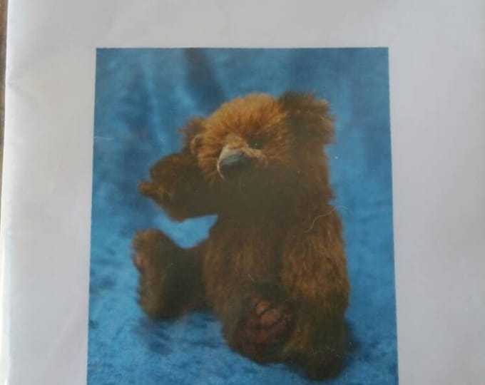 Design by Linda Benson Bertie Teddy Bear Pattern - Etsy