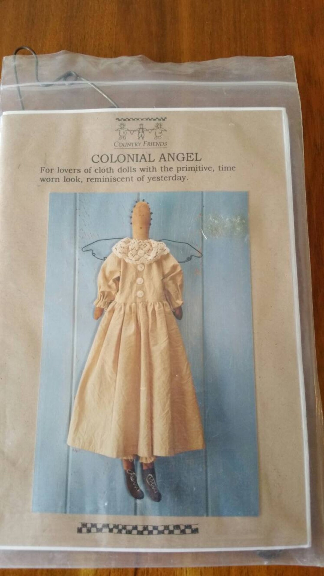 Country Friends - Design by Wendy Briggs - #11 - Colonial Angel Doll ...