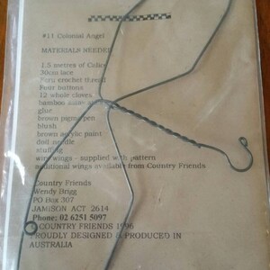 Country Friends - Design by Wendy Briggs - #11 - Colonial Angel Doll ...