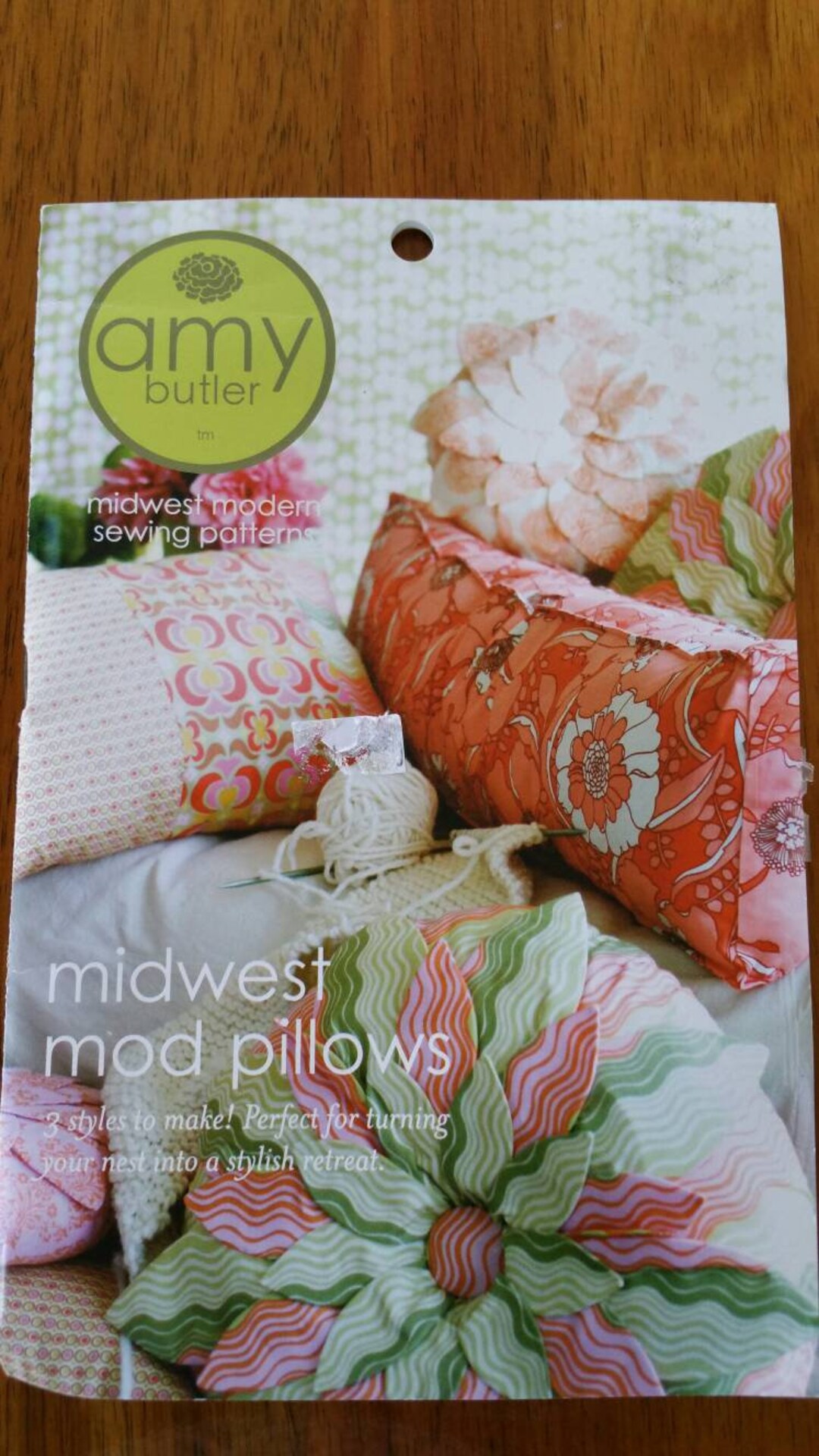 Amy Butler Midwest Mod Pillows Pattern Only - Etsy