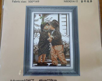 11 Count Aida Cross Stitch Kit - Etsy