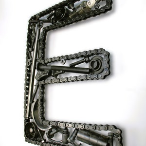 Car Part Letter E - Motorhead Gift, Unique Petrolhead Decor, Custom ...