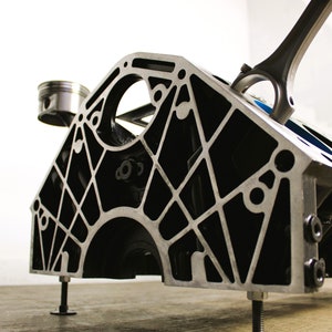 BMW M Series V10 Engine Block Coffee Table BMW M-power Color Scheme ...