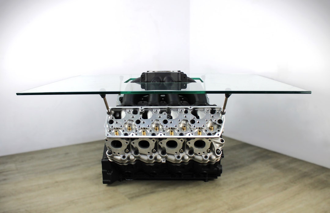 Ford FR9 NASCAR Racing Roush Yates Engine Block Coffee Table ...