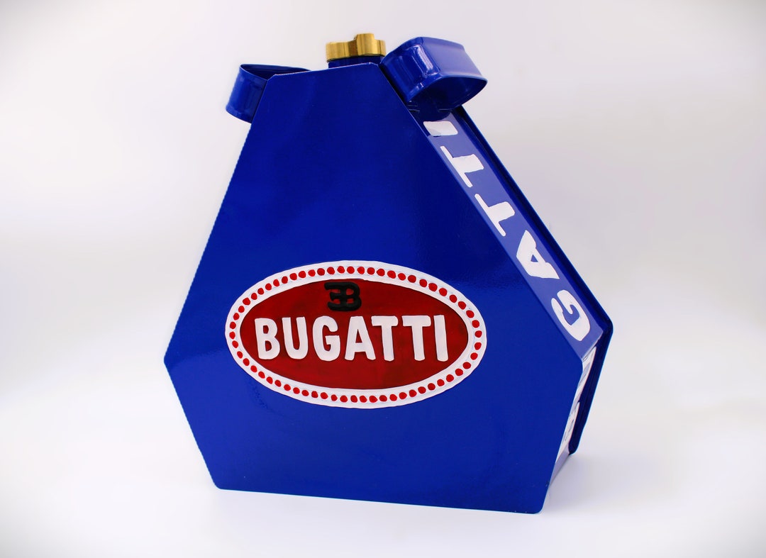 Bugatti Vintage Gas Can Unique Man Cave Decor, Handmade Automotive ...