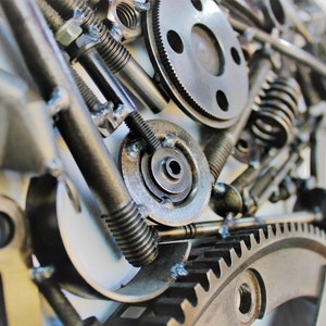 Automotive Wall Art - Auto Part Art, Car Enthusiast Gift, Automotive ...