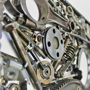 Automotive Wall Art - Auto Part Art, Car Enthusiast Gift, Automotive ...