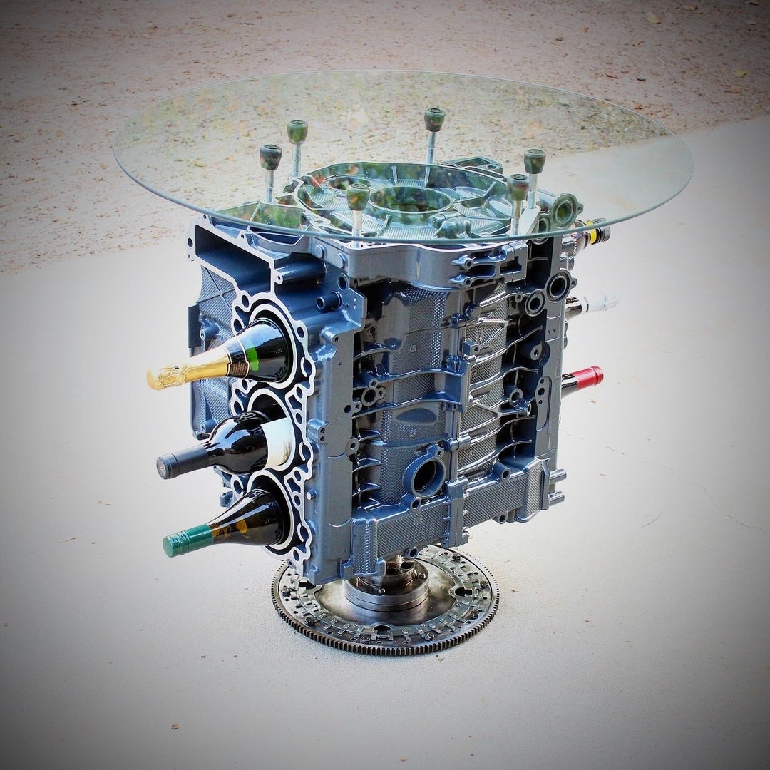 Porsche Engine Wine Rack, Porsche Boxster Engine Table, Collectible ...