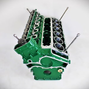 Jaguar V12 Engine Block Coffee Table in British Racing Green, Man Cave ...
