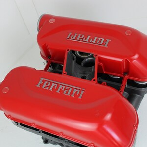 Ferrari Intake Manifold Coffee / End Table - Automotive Theme Furniture ...