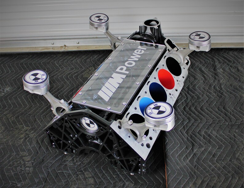BMW M Series V10 Engine Block Coffee Table BMW M-power Color - Etsy