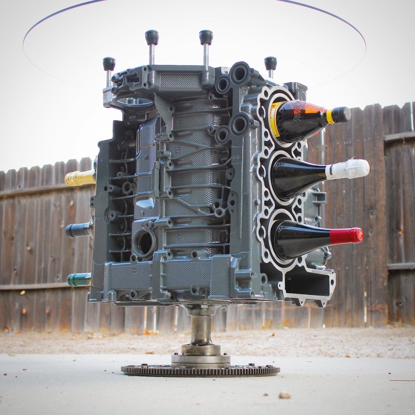 Porsche Engine Wine Rack, Porsche Boxster Engine Table, Collectible ...