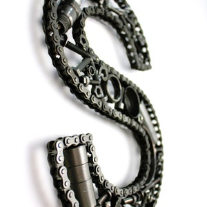 Letter S - Custom Sculpture Made From Real Auto Parts - Etsy