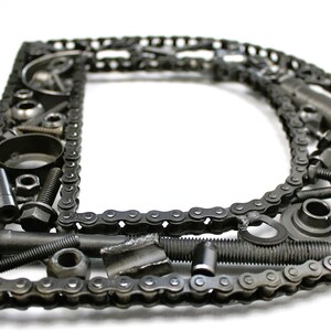 Car Part Letter D - Automotive Art, Garage Decor, Family Name Sign - Etsy