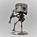 Piston Man Desk Statue Customizable Automotive Art, Car Enthusiast Gift ...