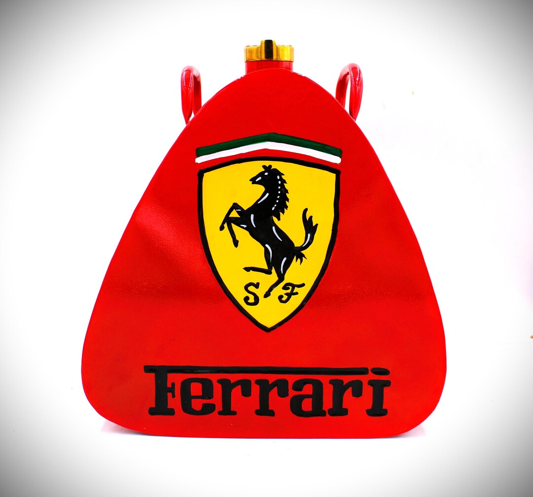 Ferrari Vintage-style Fuel Gas Can – Hand-painted & Limited Edition - Etsy