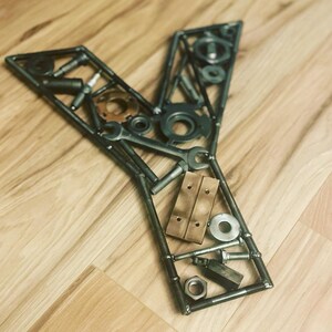 Personalized Car Part Letter P - Automotive Wall Art, Car Enthusiast ...