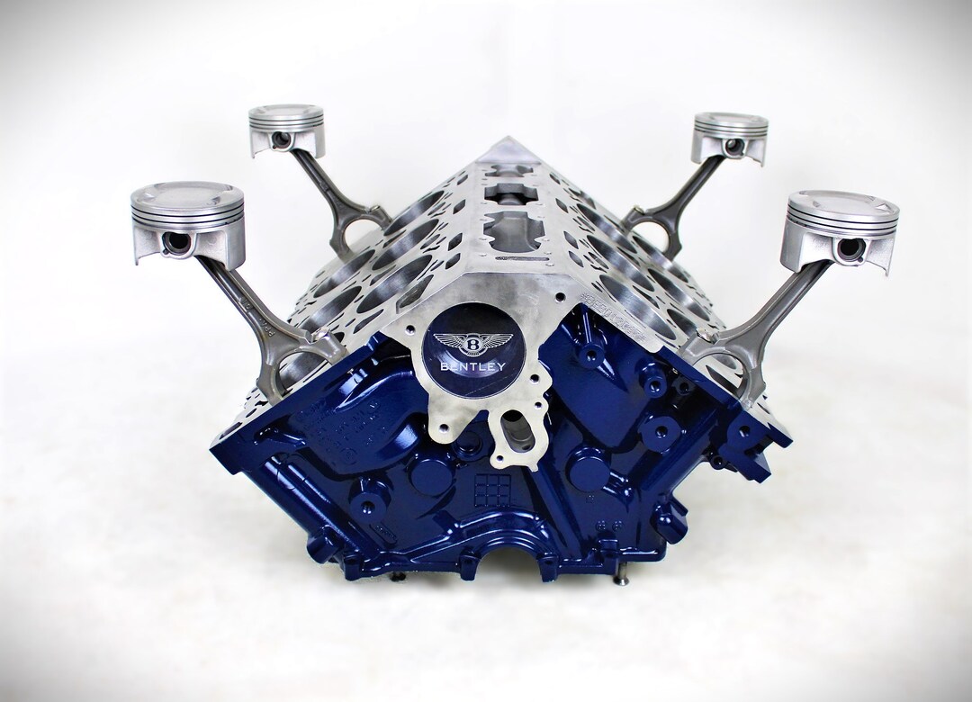 Bentley Engine Block Coffee Table - Unique Bentley W12 Motor Display ...