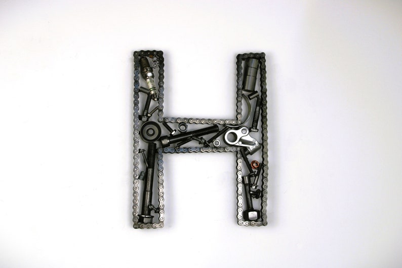Car Part Letter H - Custom Car Guy Gift - Etsy