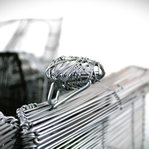 Handcrafted Porsche Carrera GT Wire Car Model - Showroom Collectible ...