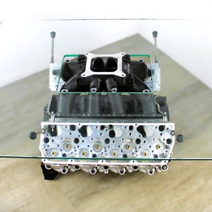 Ford FR9 NASCAR Engine Block Coffee Table: Race Car Engine, Handcrafted ...