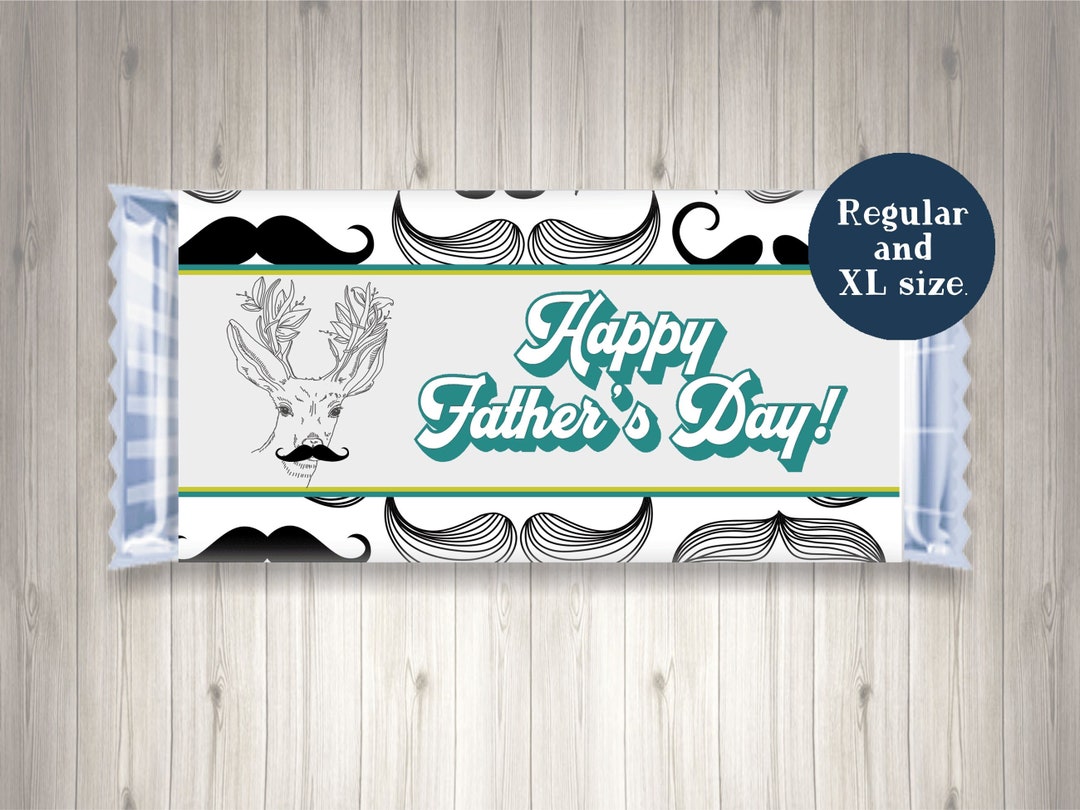 Printable Candy Bar Wrappers for Father's Day | Father's Day Gift ...