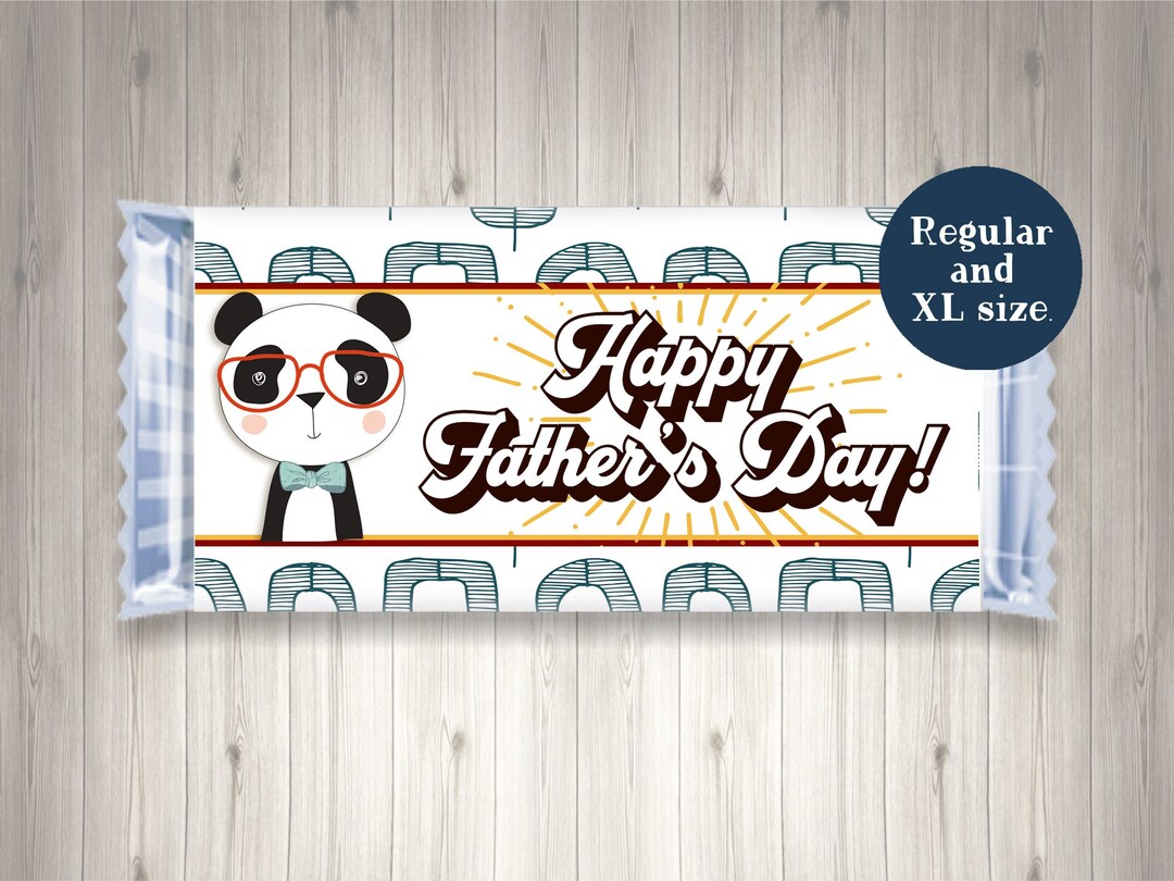 Printable Candy Bar Wrappers for Father's Day | Father's Day Gift ...