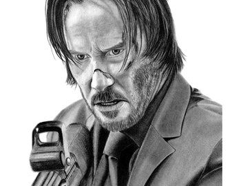 John Wick Pencil - Etsy