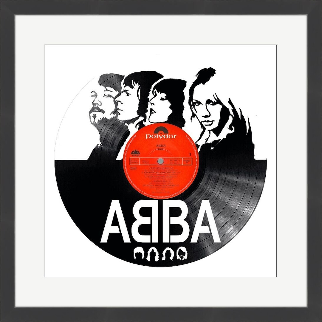 ABBA Vinyl Record Album Wall Art - Etsy