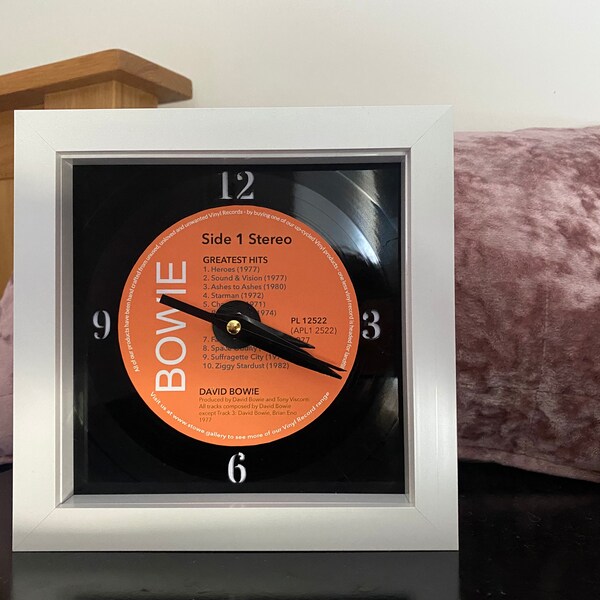 Vinyl Record Clock - Etsy