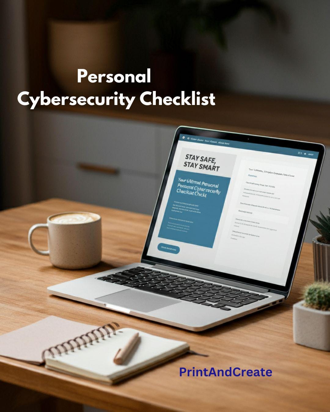 Personal Cybersecurity Checklist - Etsy