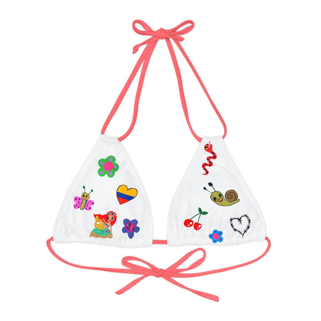 Karol G Bikini Top Mañana Será Bonito Album Cover Characters Etsy