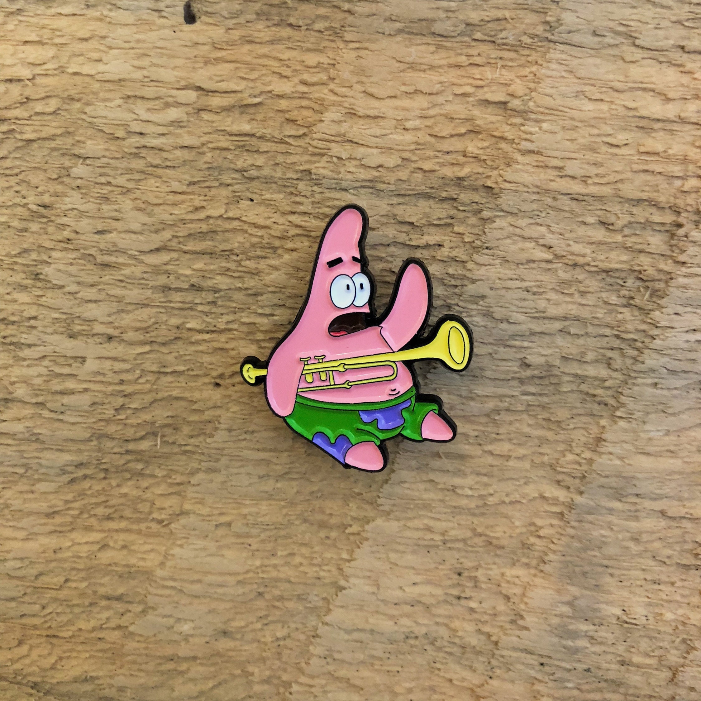 Patrick Star Is Mayonnaise an instrument Enamel | Etsy
