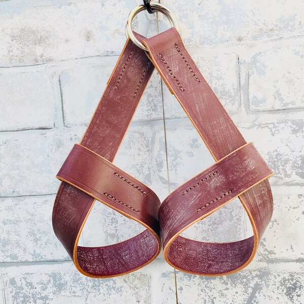 Leather Suspension Cuffs - Etsy