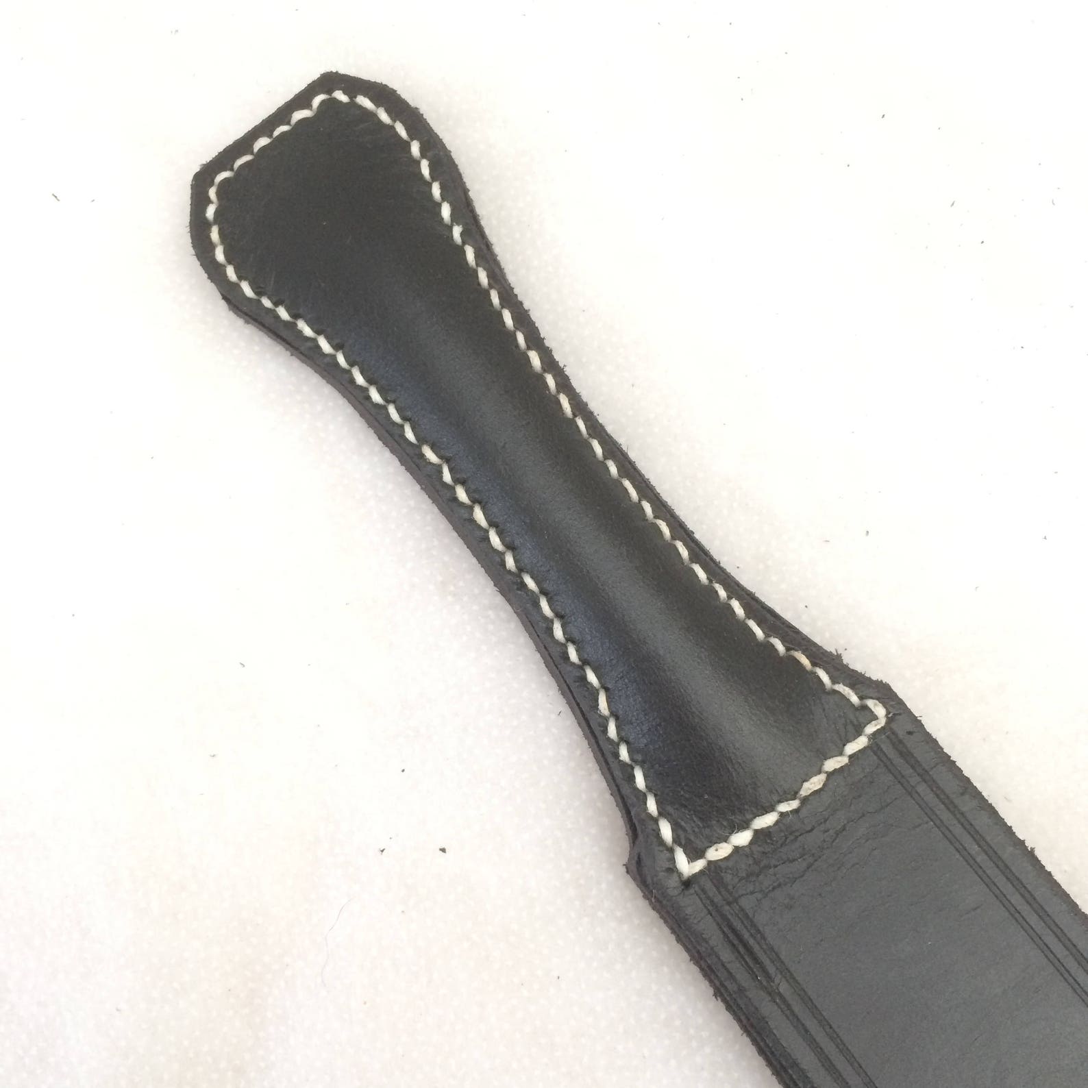 Leather Slapper, Bdsm Leather Slapper, Bdsm Leather Paddle, Black ...