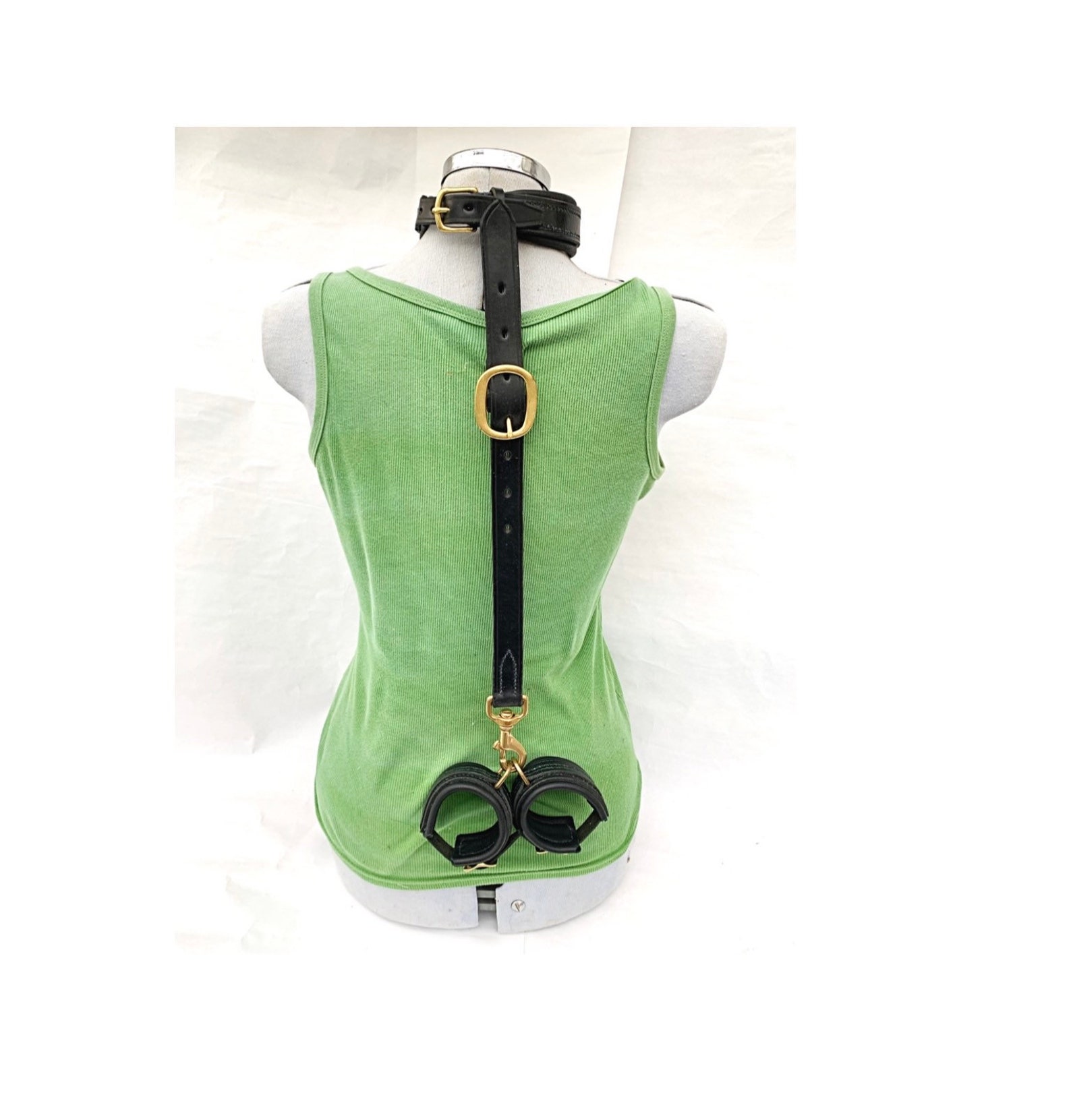 Neck to Wrist Restraints Leather Bdsm Restraints Neck to - Etsy UK