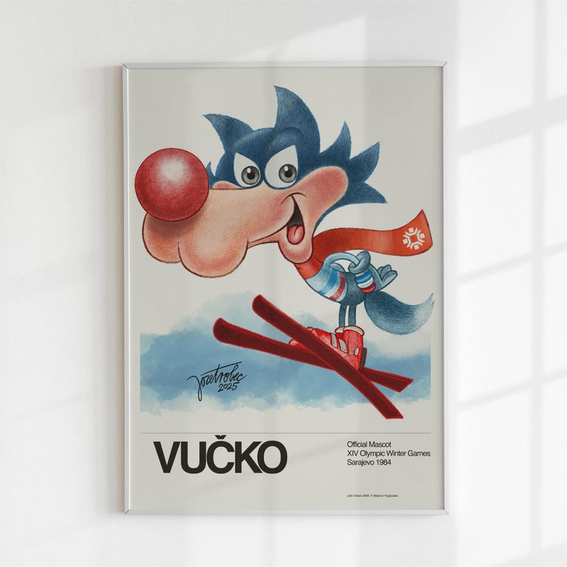 Vintage Yugoslavia Poster - Etsy