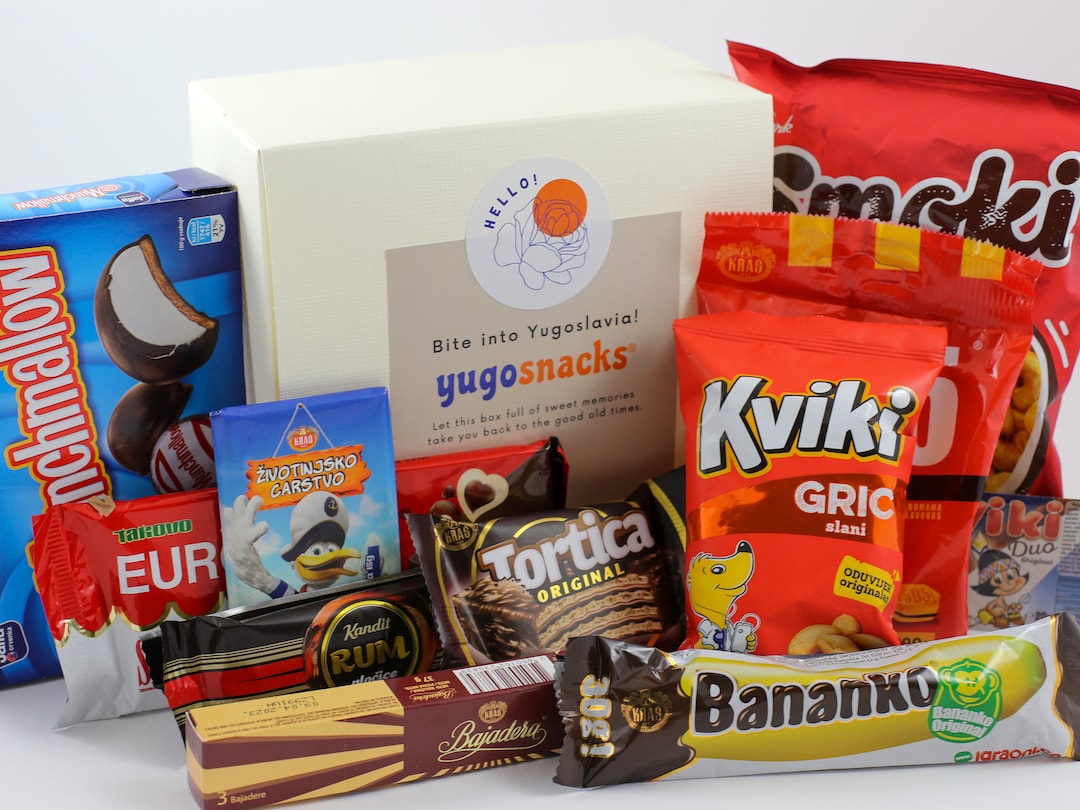 Yugoslavia Treat Box / Balkan Sweets Box / Yugosnacks / Yugoslavia ...