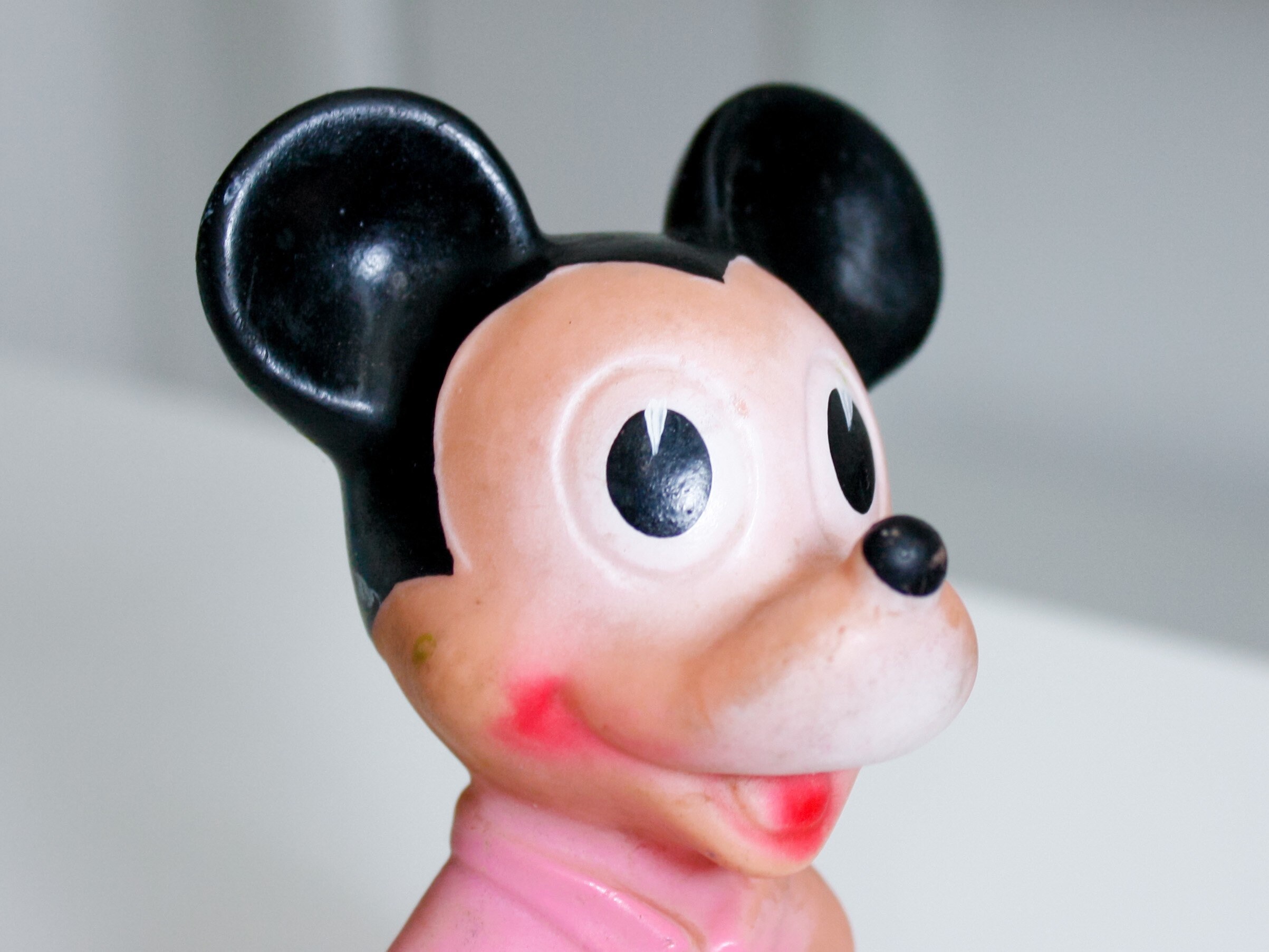 Vintage Mickey Mouse Rubber Toy by Biserka Zagreb Made in | Etsy