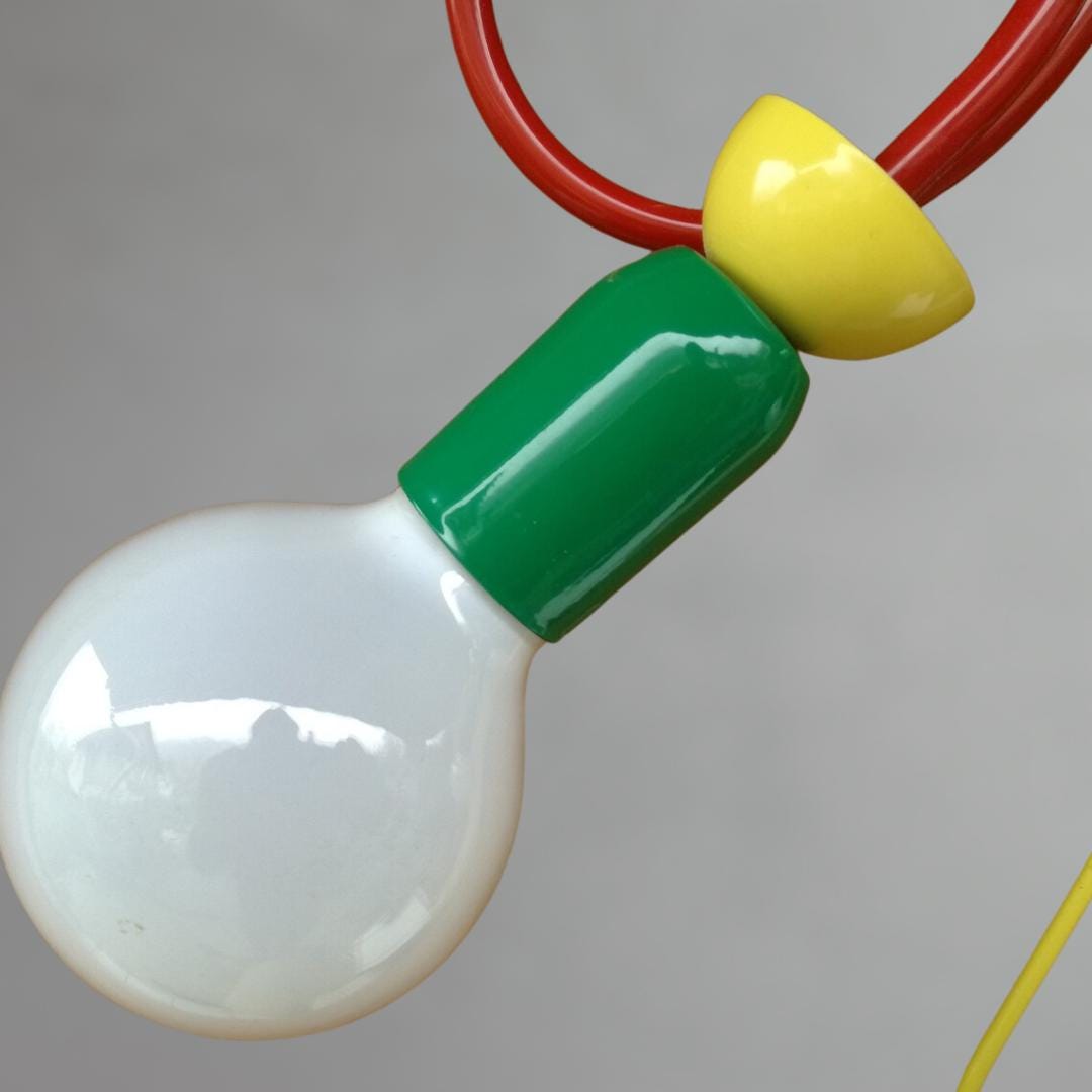 Vintage Esto Ceiling Lamp: Multicolor Memphis Design, 1980s Austrian ...