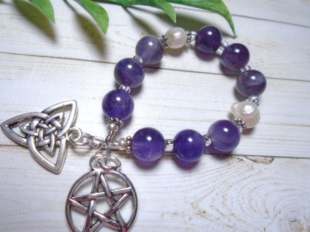 The Morrigan Devotional Beads Celtic Goddess of War Protector of the ...